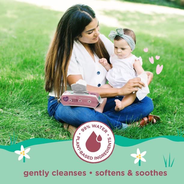 Parent's Choice Light & Fresh Baby Wipes, 3 Flip-Top Packs of 80 (240 Total Wipes)