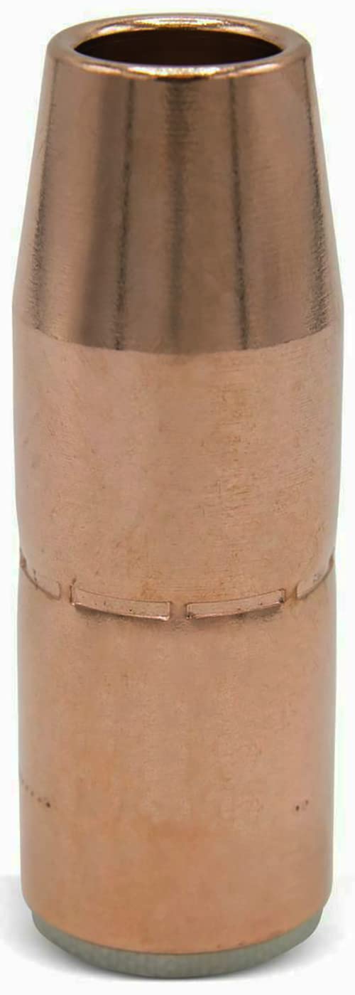 N-A5814C Nozzle For Miller AccuLock S Large 5/8", 1/4" Recess Fits D-MA250 Diffuser and AccuLock S Contact Tips (2-PK)