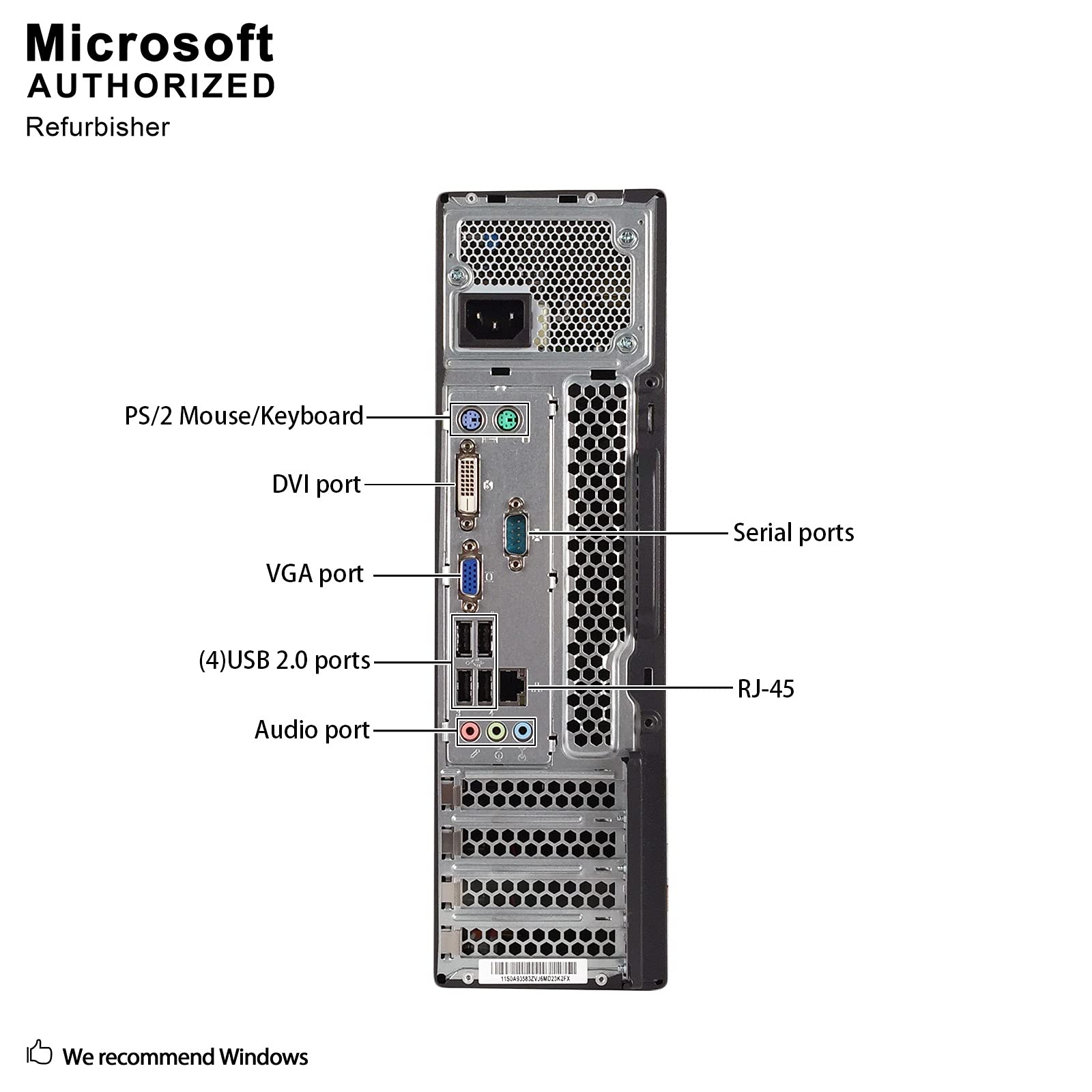 Lenovo ThinkCentre M71E SFF Business Desktop Computer PC, Intel Quad Core i5-2400 up to 3.4GHz, 16G DDR3, 1T, DVDRW, WiFi, BT, DVI, VGA, Windows 10 Pro 64 Bit-Language English/Spanish/French(Renewed)
