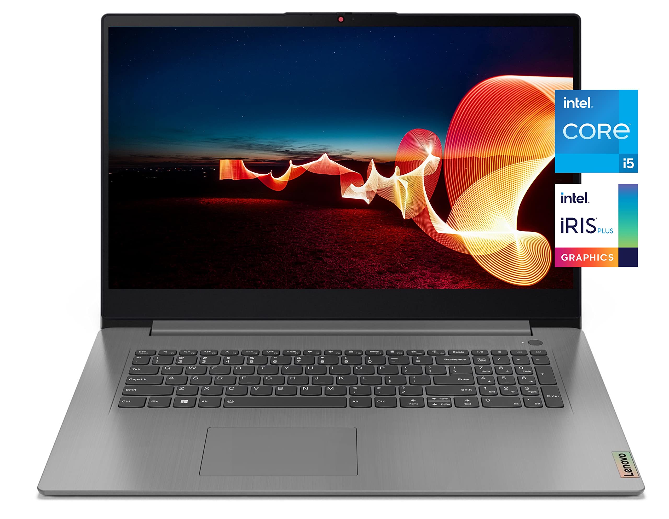 Lenovo 2022 Newest IdeaPad 3i Laptop, 17.3" HD+ Display, 11th Gen Intel Core i5-1135G7, Intel Iris Xe Graphics, 20GB RAM, 1TB PCIe SSD, WiFi, Webcam, Fingerprint Reader, Windows 11 Home, Gray