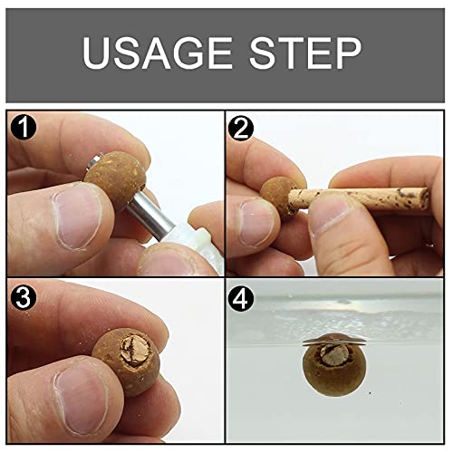 n/a 5PCS Carp Fishing Accessories Carp Bait Floating Tool Cork Sticks Up Boilies Lure Balance Terminal Tackle
