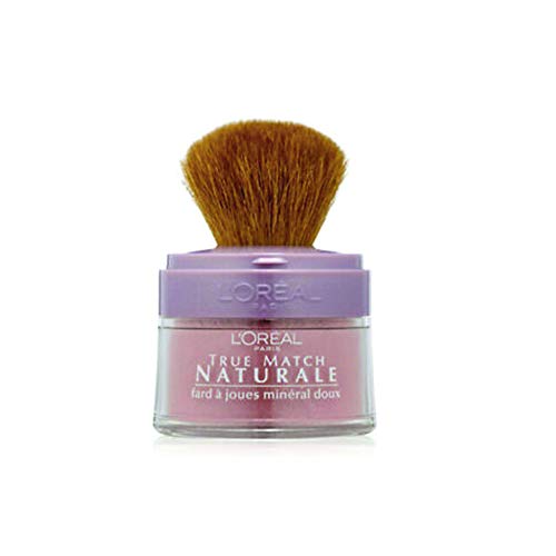 L'Oréal Paris Makeup True Match Loose Powder Natural Mineral Blush, Soft Rose, 0.15 oz.