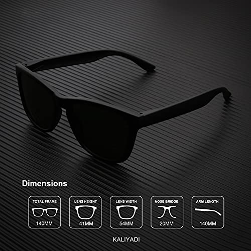 KALIYADI Womens-Sunglasses Polarized Sunglasses-Womens Trendy: Retro Sun Glasses with UV Protection for Travel Driving