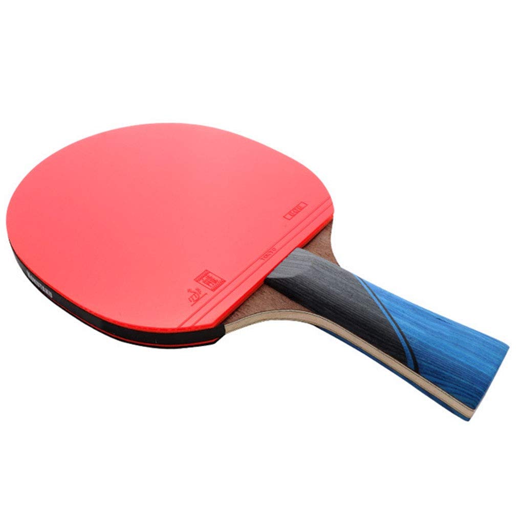 KATUEF Table Tennis Racket,Bats-Ping Pong Racket Set-2 Rackets and Suitcase-ITTF Approved 5 Star Rubber Racket, Long Handle/Short Handle, Office-Home-Indoor or Outdoor Game Entertainment
