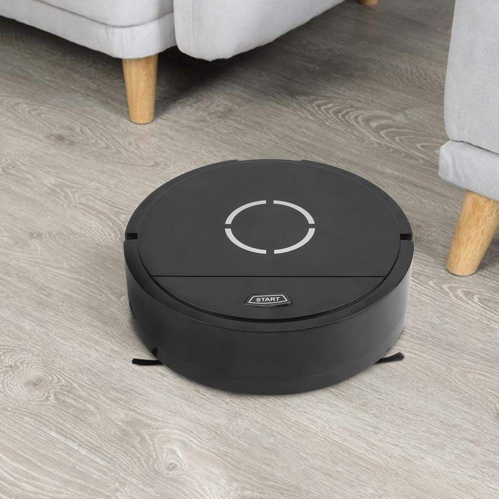 Jectse Sweeping Robot,USB Charging Automatic Sweeping Robot,Household Intelligent Vacuum Cleaner Robot, Strong Absorption of Hair, Fine Debris and Other Debris, Intelligent Avoid Obstacles