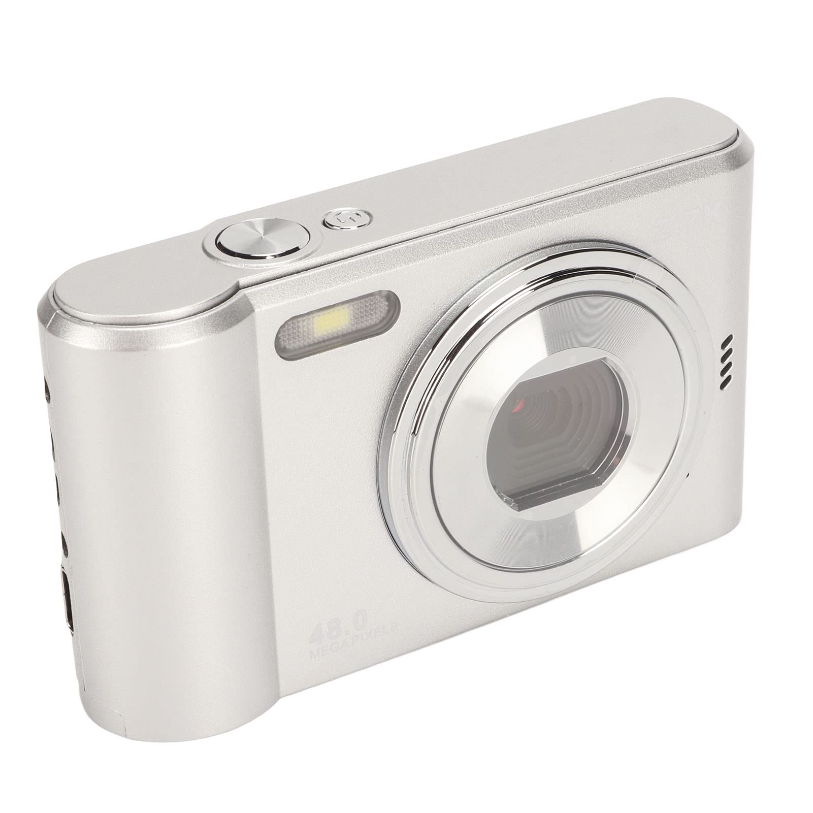Kids Digital Camera, 2.7K Video Recording, FHD 1080P 44MP Vlogging Camera with LCD Screen, Compact Portable Camera with Flashlight, Gifts for Students Teens Adults