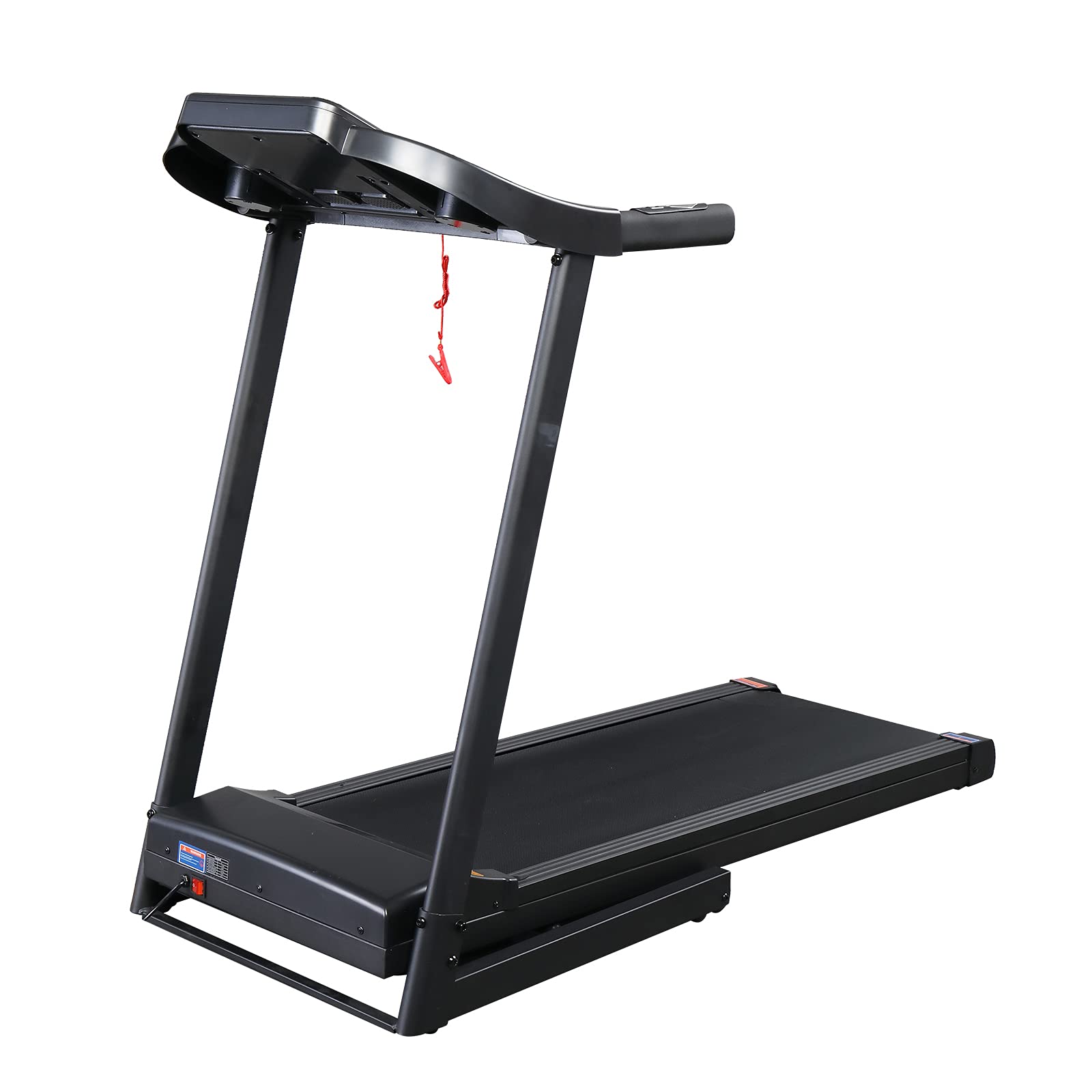 MengK 1.0HP Single Function Electric Treadmill with Hydraulic Rod