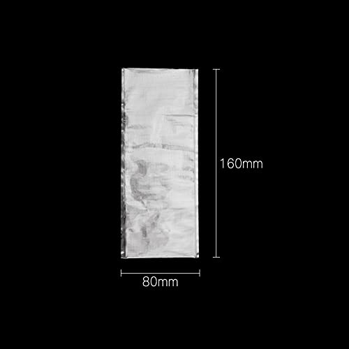MengK 50Pcs PVA Bags Carp Fishing Fast Dissolving Soluble Bait Bags Coarse Fishing Tackle