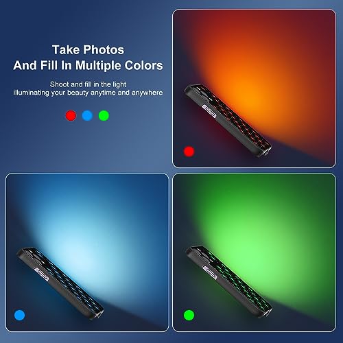 YOLOLAND iPhone 14 Pro Max Phone Case, RGB Led Luminous Phone Case, Starry Sky Shining, Colorful Flashes