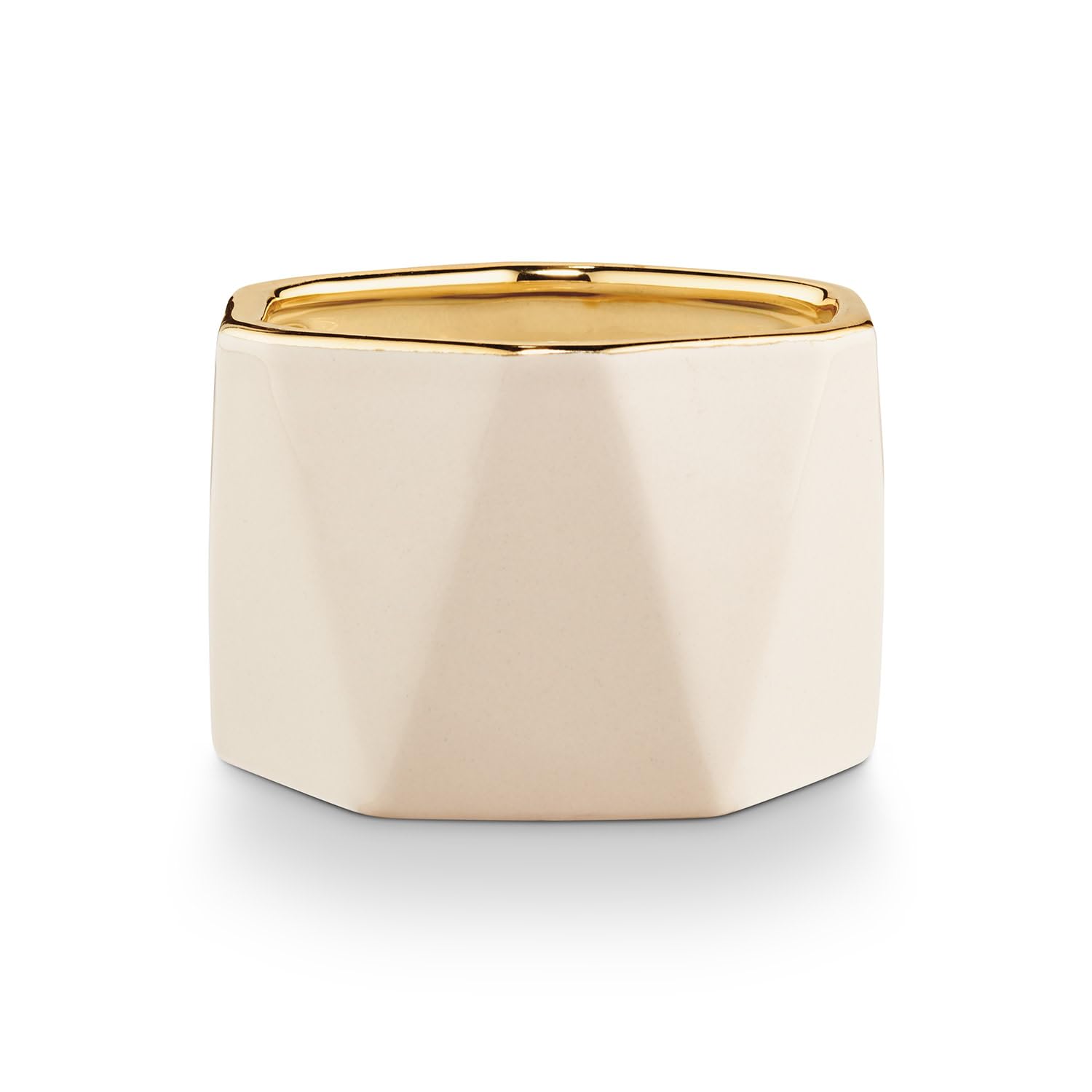 ILLUME Noble Holiday Winter White Dylan Ceramic Candle, 4.8 oz.