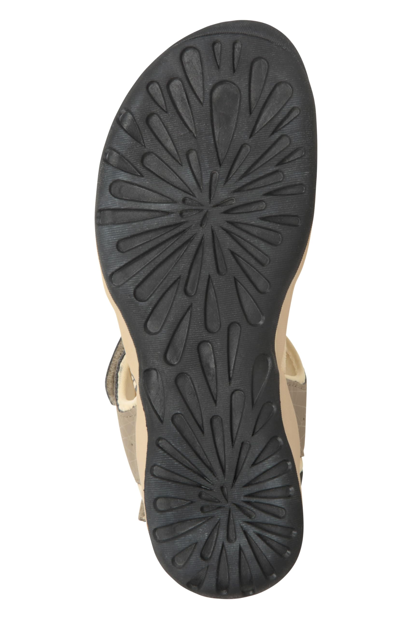 Mountain Warehouse Athens Printed Womens Sandals Beige Womens Shoe Size 8 US