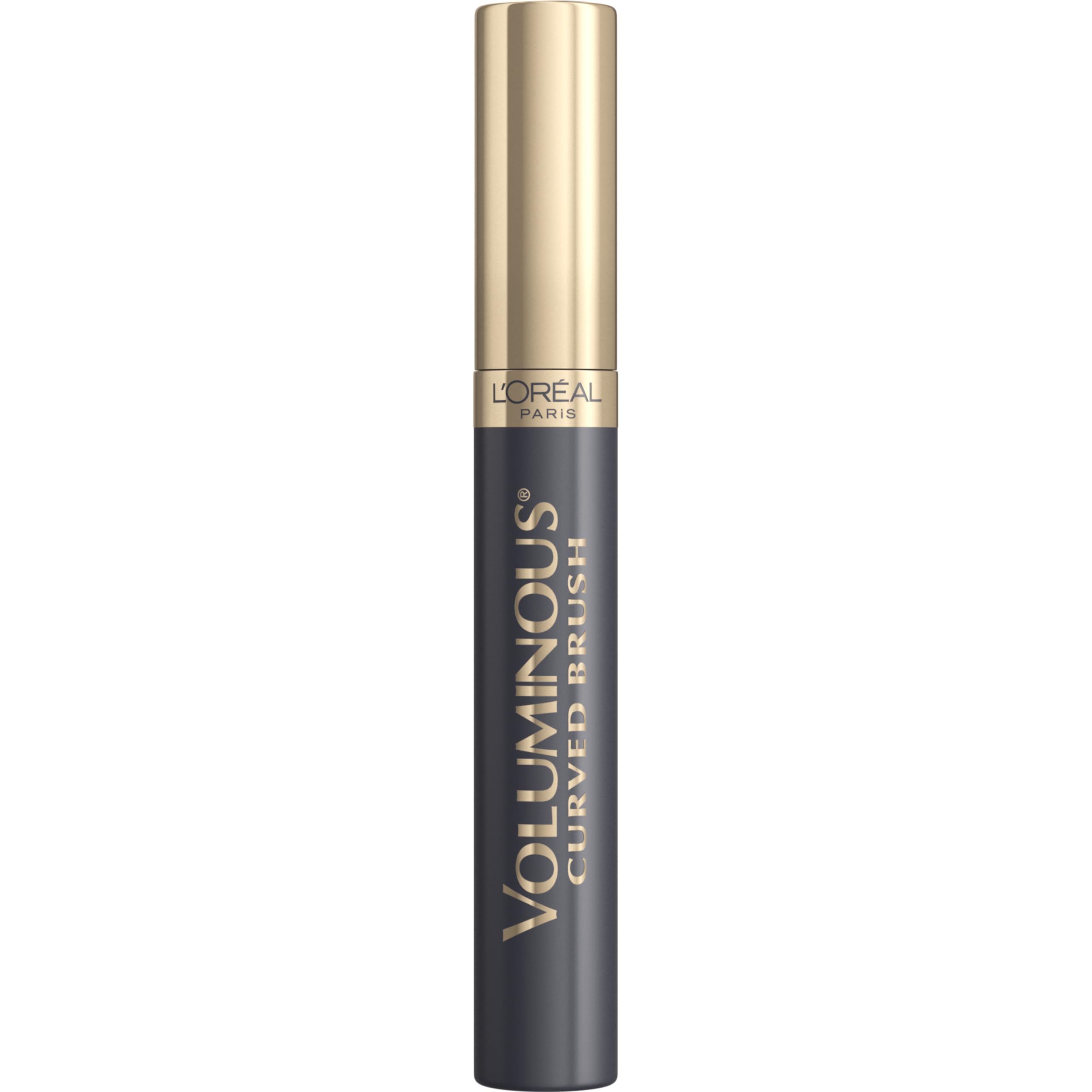 L'Oreal Paris Makeup Voluminous Original Volume Building Mascara with Curved Brush, Black, 2 Count