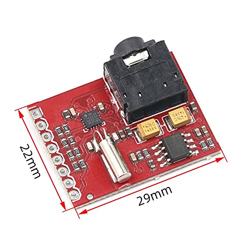 Si4703 RDS FM Radio Tuner Evaluation Breakout Module for Arduino AVR PIC ARM Radio Data Service Filtering Carrier Module