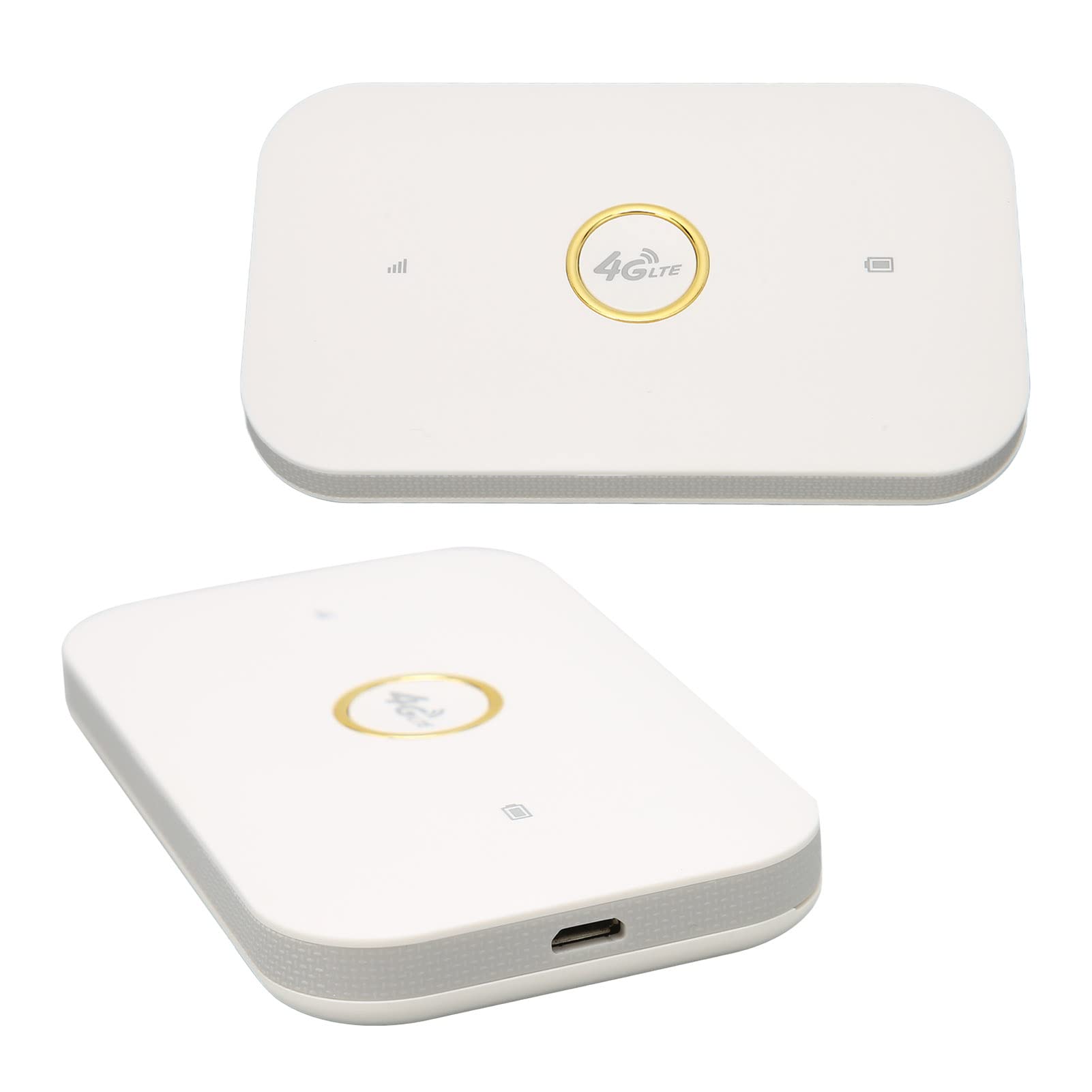 PUSOKEI 150Mbps 4G LTE Mobile Hotspot, LTE Wireless Internet Router Up to 12 Users, Wireless Pocket WiFi Device with SIM Card Slot for Home or Travel (White)