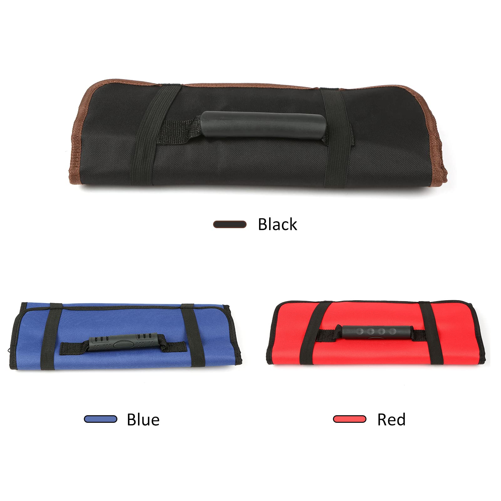 MengK Roll Bag Storage Case for Fishing Tackle Camping Kitchen Utensils Carrying Pouch