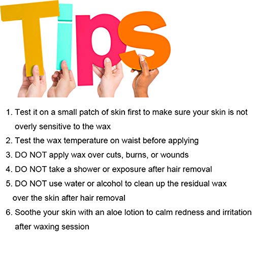 iMeshbean® Depilatory Roll on Wax Heater Roller Warmer Cartridge Strips Hair Removal Kit USA (Aloe & Honey Wax & 100 Paper)