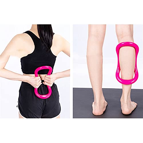 LUYIYI Home Yoga Ring Open Shoulder Open Back Beautiful Back Pilates Ring Thin Shoulder Fitness Magic Ring