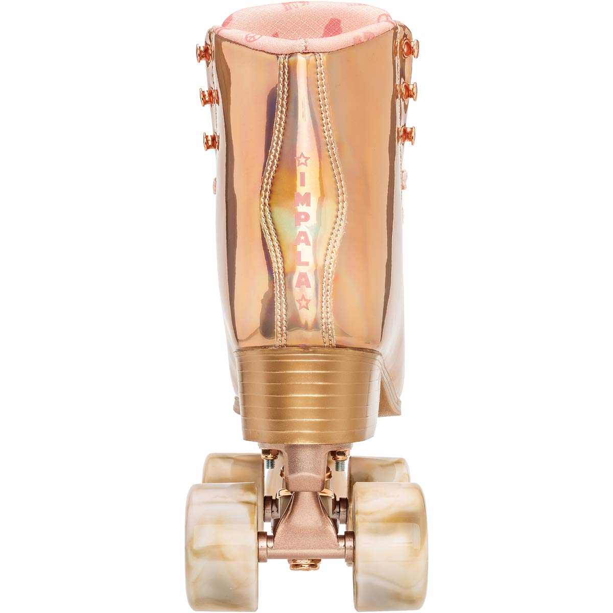 Impala Rollerskates Girl's Impala Quad Skate (Big Kid/Adult) Marawa Rose Gold 8 (US Men's 6, Women's 8) M