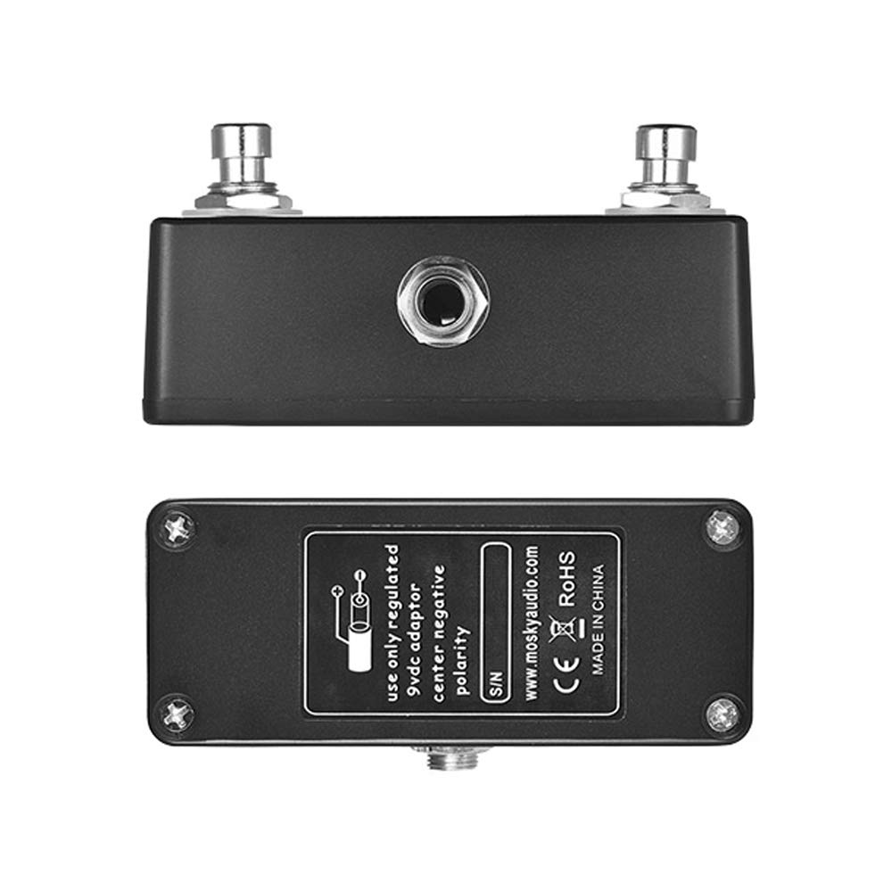 Lerodite Guitar Footswitch Pedal Foot Pedal DUAL SWITCH PEDAL
