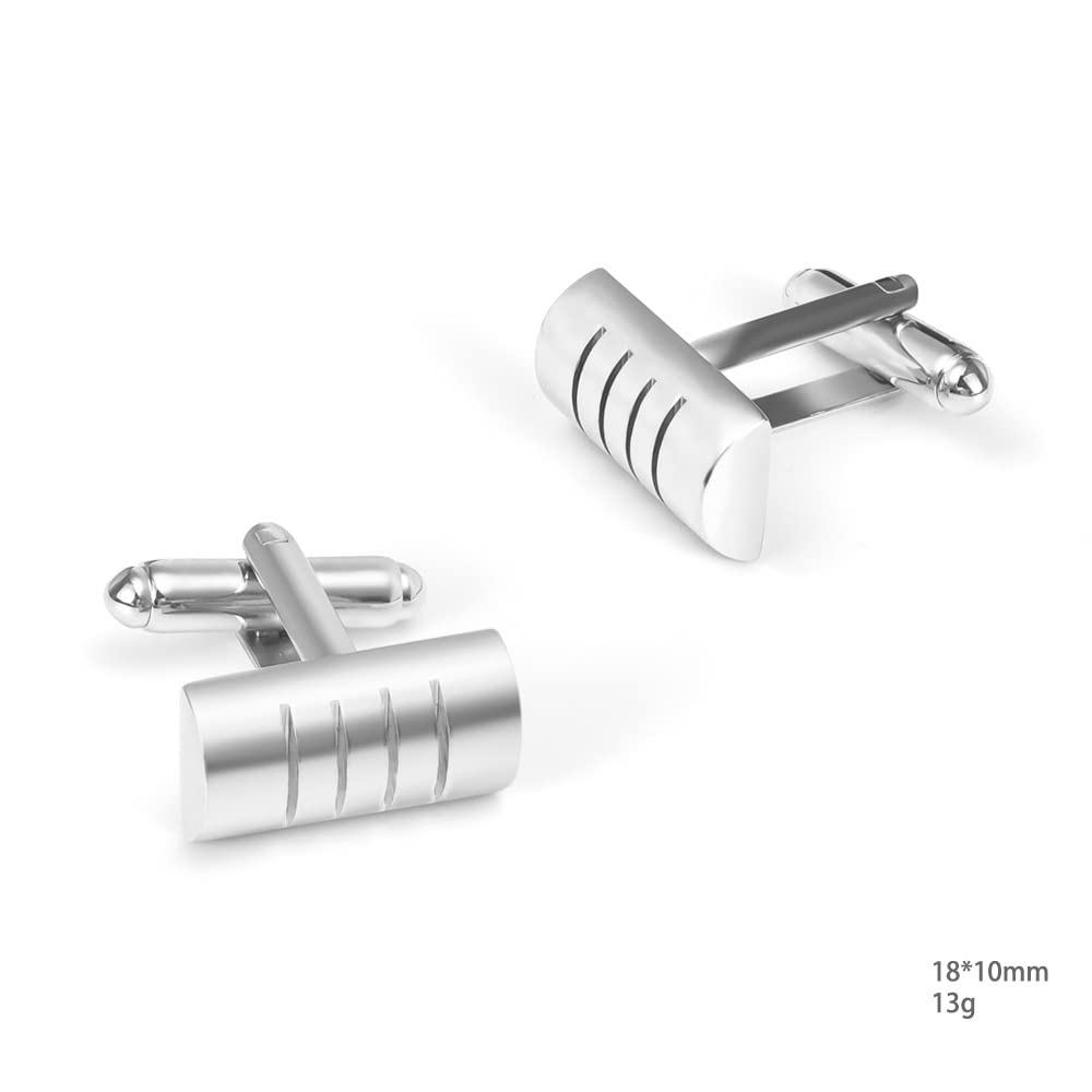 Men's tie Clip Cufflinks Tie Clip Cufflinks Set Fashion Men's Shirt Cufflinks Collar Clip Set