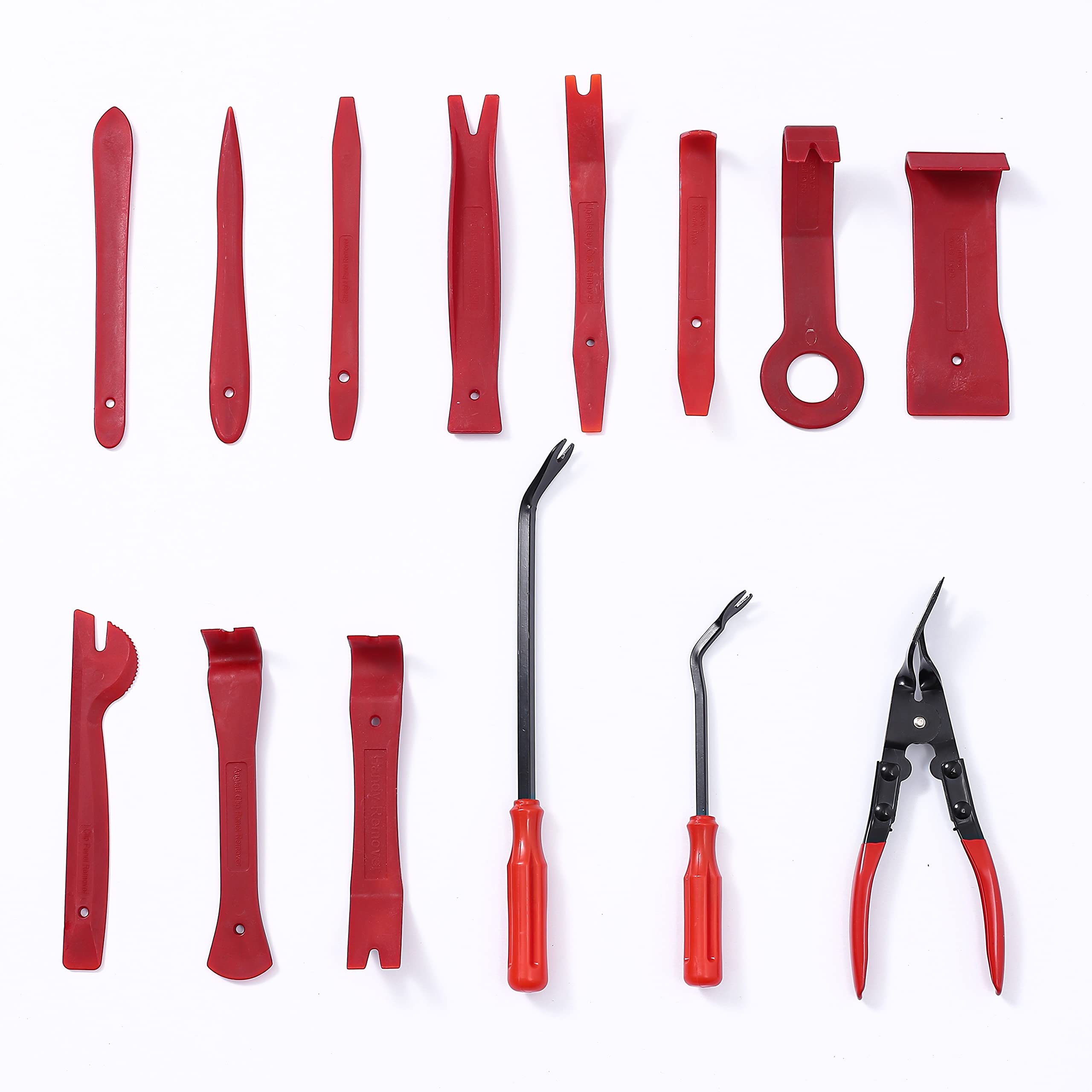 Kurala Auto Trim Tools 19 PCS Auto Trim Removal Tool Kit for Car Interior Panel Dash Audio Radio Removal Installer and Repair Car Pry Tool Kits with Storage Bag