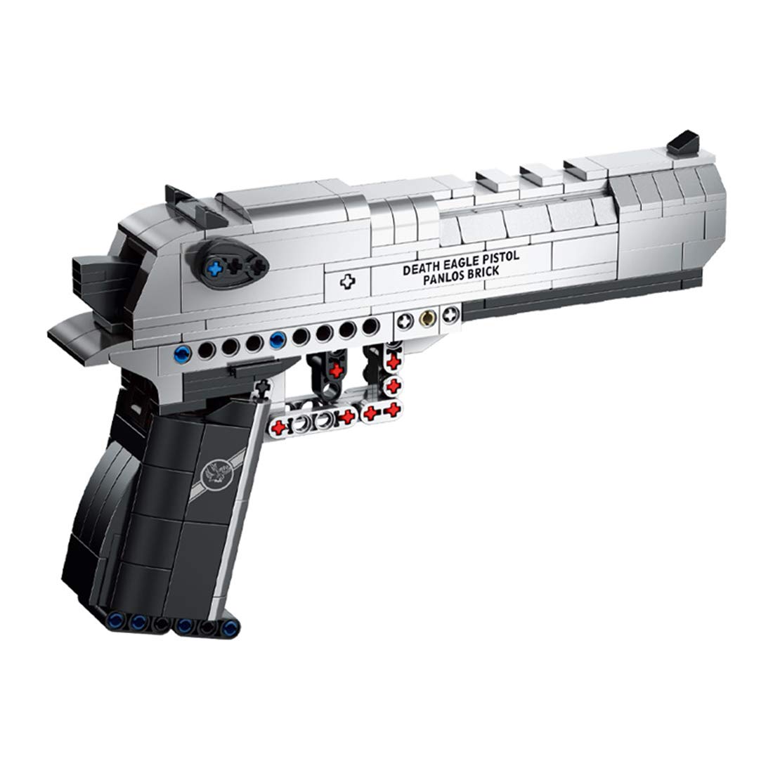 NOSTEA Technics Simulated Desert Eagle Shooting Toy Building Block, 360 PCS, Toys Building Blocks Compatible with Lego Technic