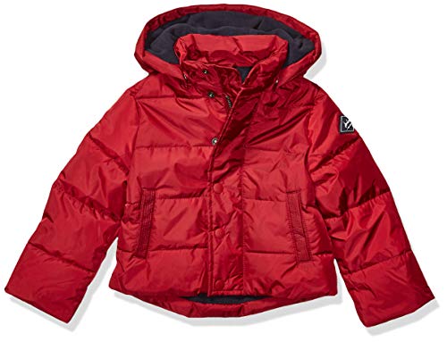 Joules Outerwear Boys' Big Lodge, Deepred, 3