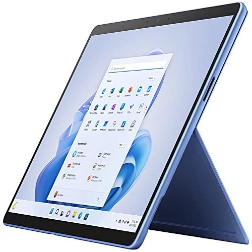 Microsoft QIL-00035 Surface Pro 9 13" Touch Tablet, Intel i7, 16GB/256GB, Sapphire Bundle Surface Dock 2 and 1 YR CPS Enhanced Protection Pack