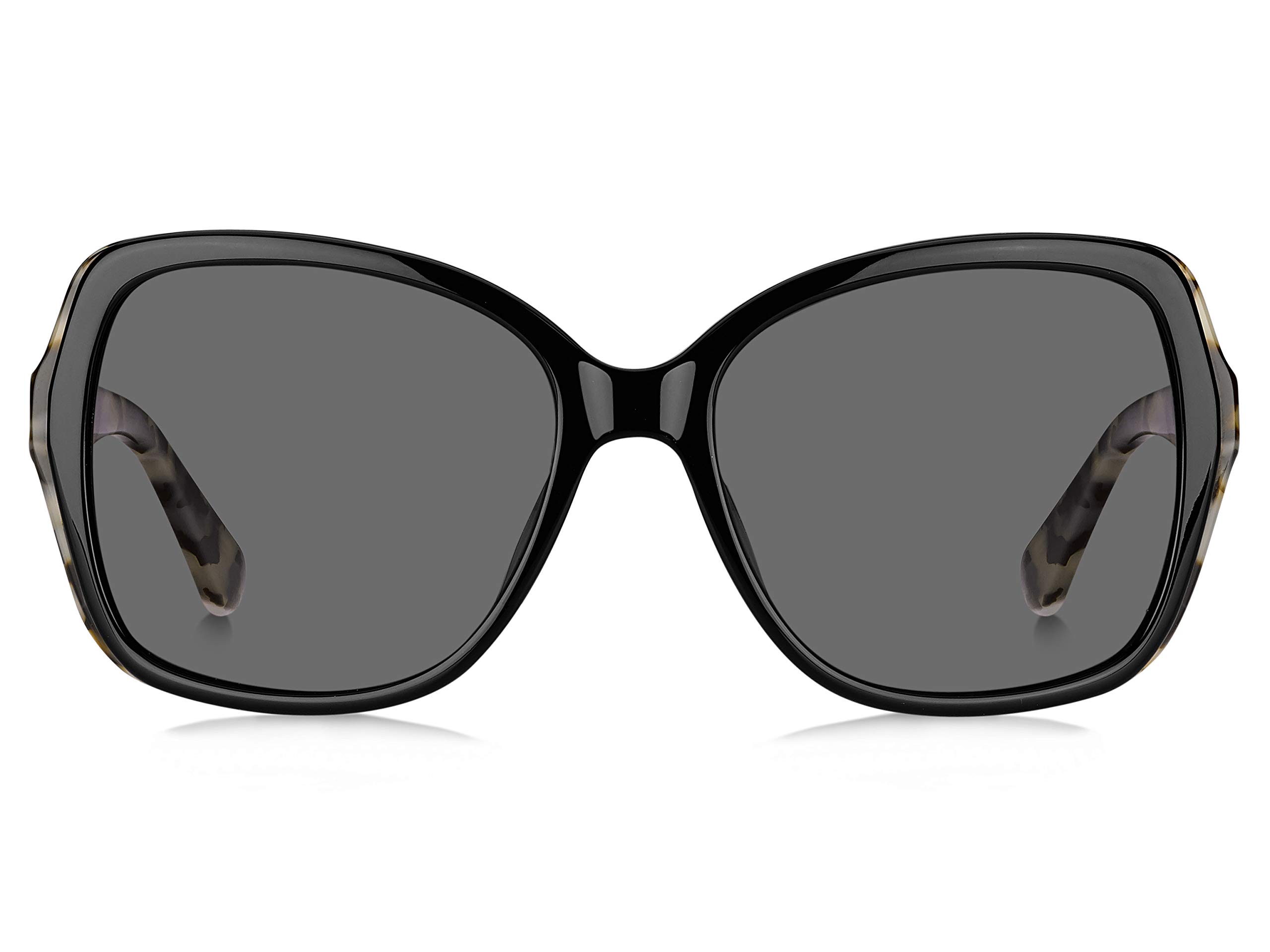 Kate Spade Sunglasses (Safilo Group) Women's Karalyn Polarized Square Sunglasses, Black Havana, 56 mm