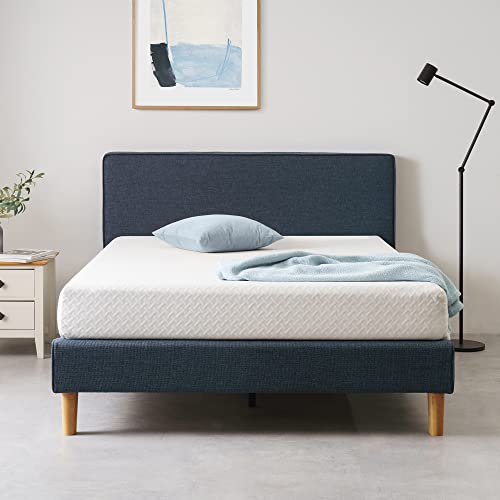 Zinus 8” Green Tea Cool Feel Memory Foam Mattress, Bed-in-a-Box with Compact WONDERBOX Packaging, CertiPUR-US(R) Certified, Twin, White