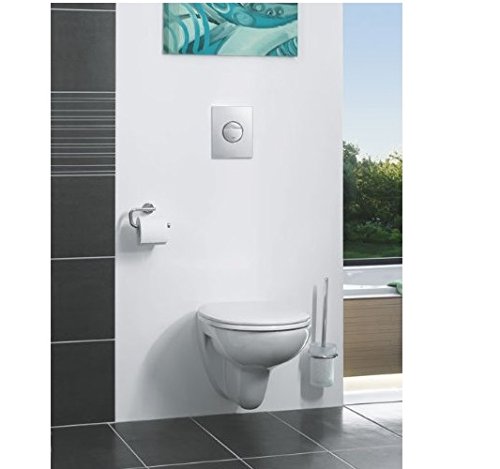 Grohe 40457001 BauCosmopolitan Paper Holder without cover, Starlight Chrome