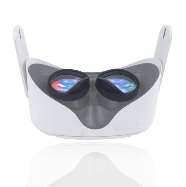 Lens Frame Preventing Light-Leaking Design Anti-Scratch Lens Protector Lens Cover from Oculus Quest 2 VR Headset