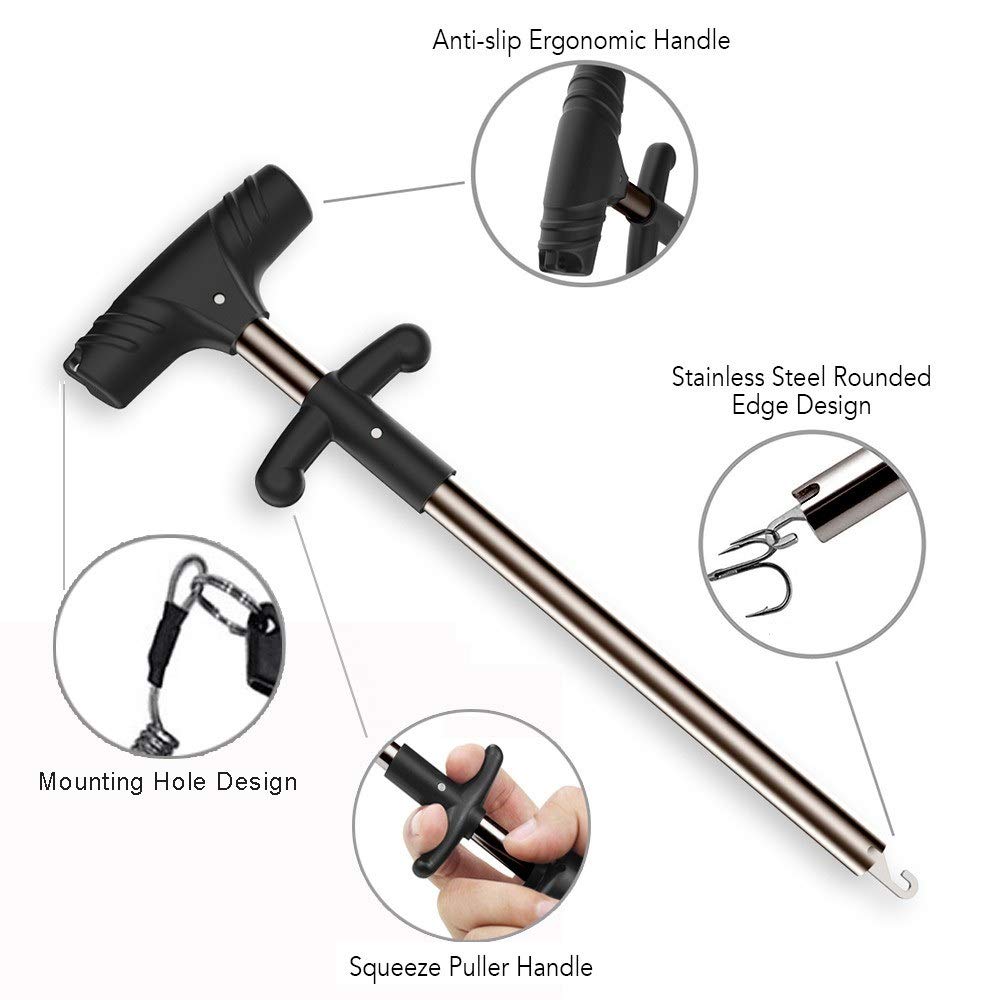 MengK Fishing Hook Remover with Squeeze Puller