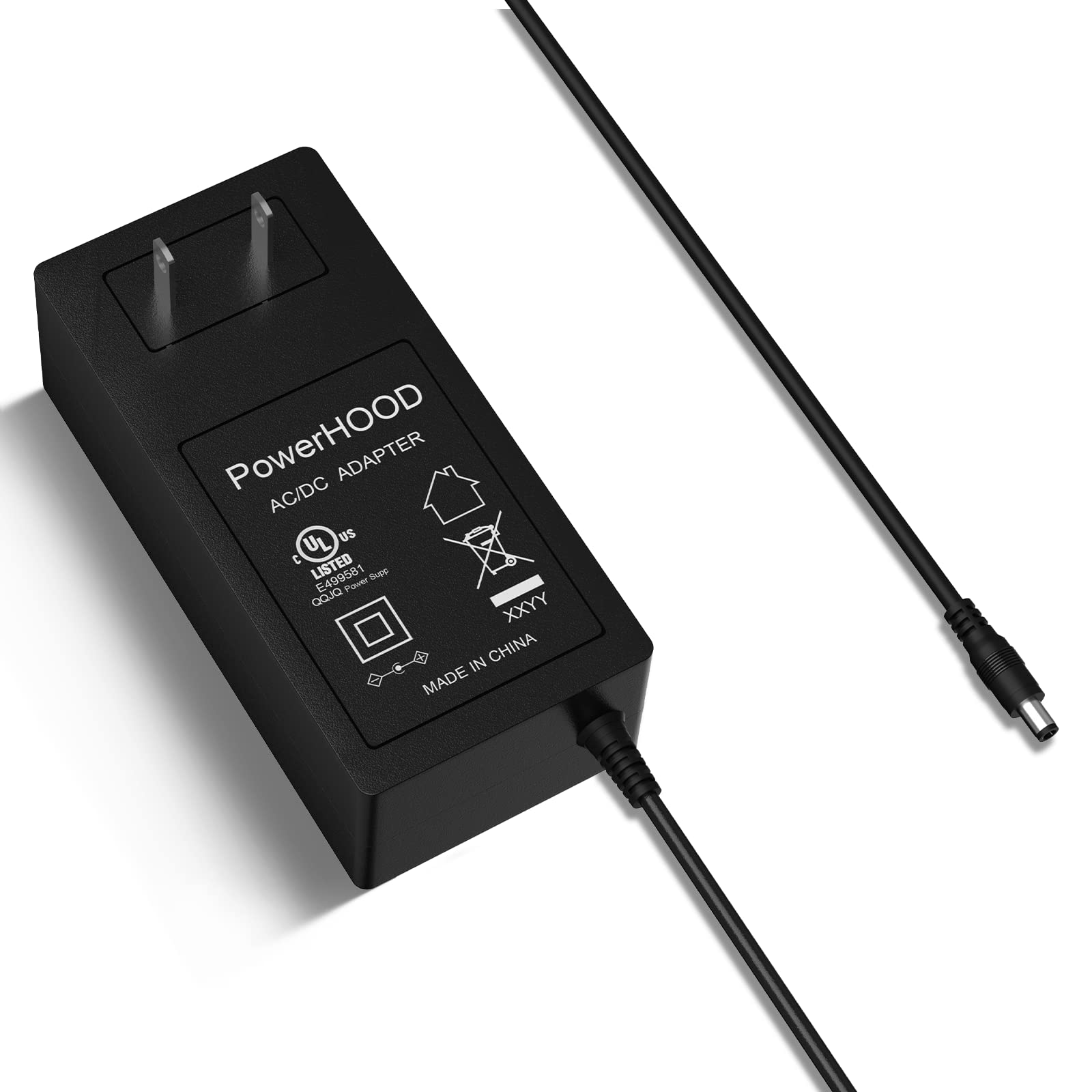 PowerHOOD 12V AC Adapter Compatible with Altec Lansing GVA3 LIVE2GO Live 2 Go Voice Assist Bluetooth Waterproof Portable Smart Speaker GVA 3 GVA3-FR GVA3-QSG 12VDC Battery Charger Power Supply Cord