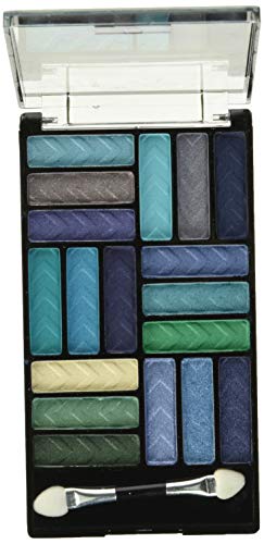 L.A. COLORS 18 Color Eyeshadow Palette, Shady Lady, 0.70 Oz,Powder