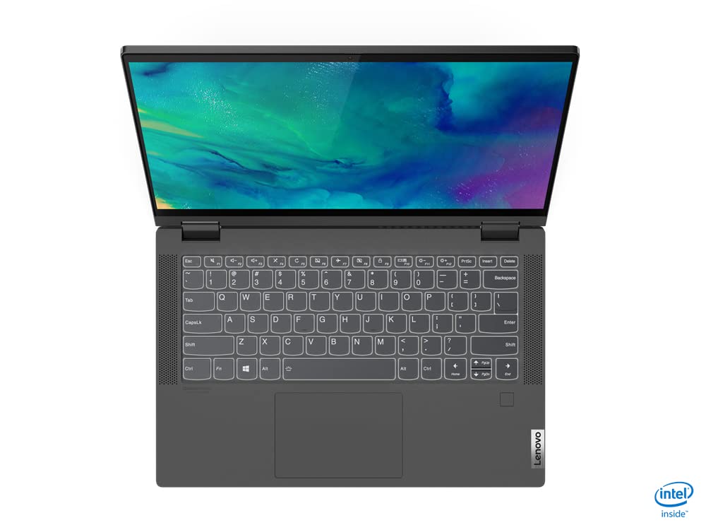 Lenovo IdeaPad Flex 5 14 2-in-1 Laptop 14" FHD IPS Glossy Touchscreen 11th Gen Quad-core i7-1165G7 12GB RAM 2TB SSD Backlit Keyboard Fingerprint HDMI USB-C Dolby Win11 Graphite Grey + HDMI Cable