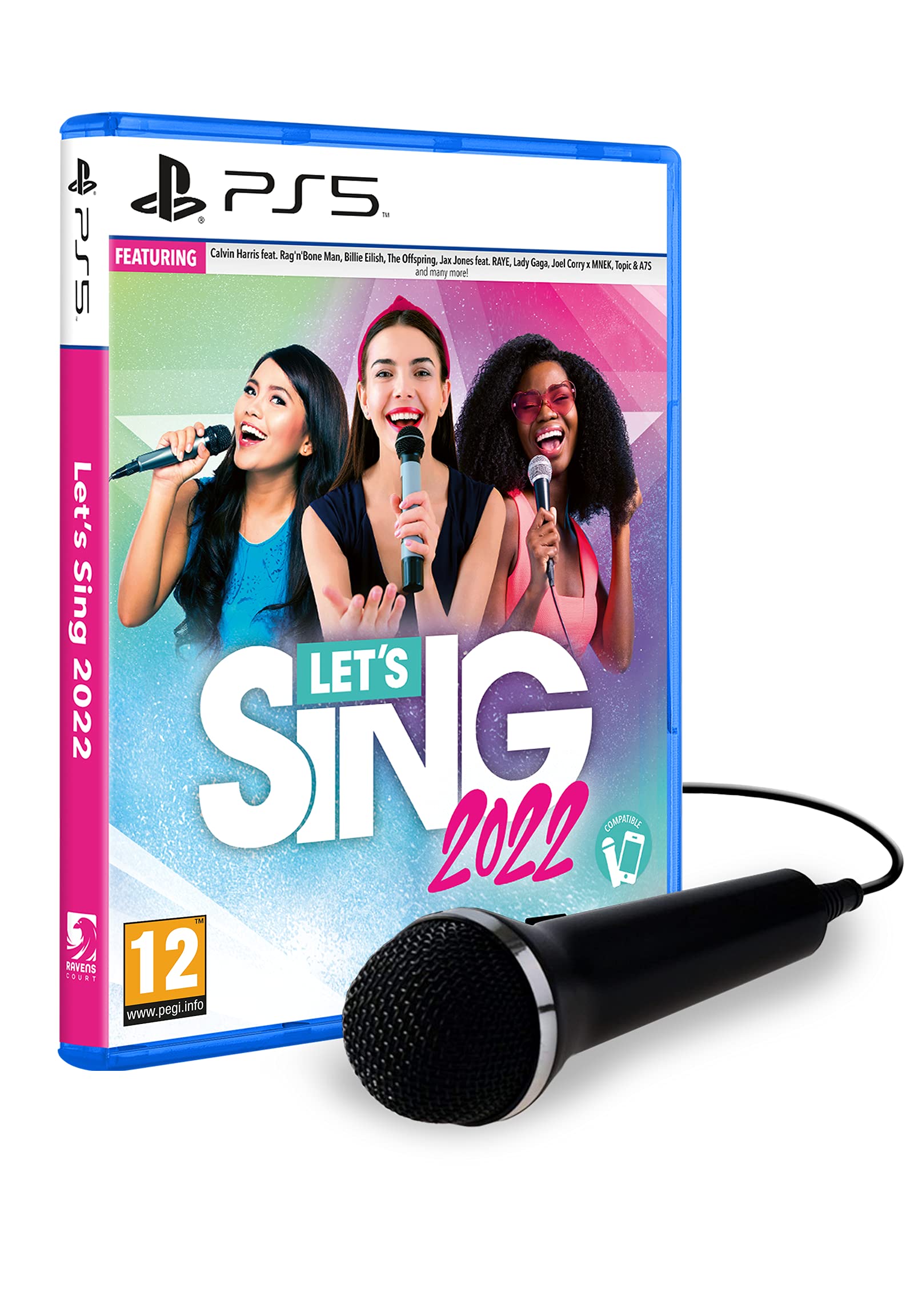 Let's Sing 2022 - Single Microphone Bundle - PlayStation 5