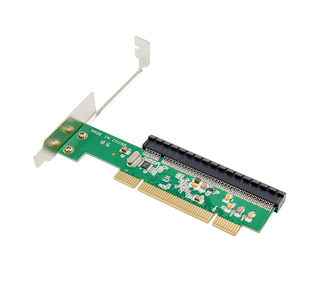 PCI to PCI Express X16 Bridge Card Adapter with PLX Chipset Compatible with PCIe X1,X4,X8