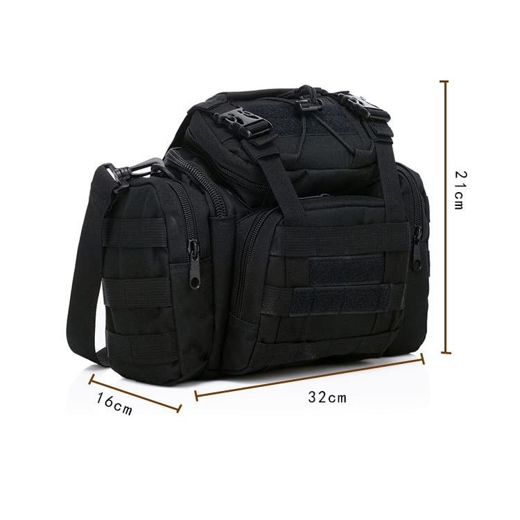 LMMDDP Multifunctional Fishing Gear Bag Outdoor Shoulder Bag Waterproof Camping Camera Bag