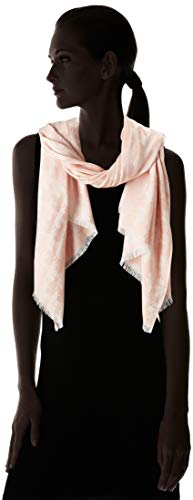 Karl Lagerfeld Paris Women's Two Toned Pashmina Scarf, Deep Peony, One Size