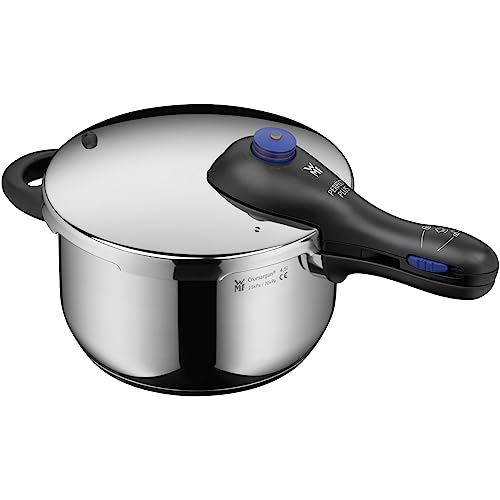 WMF Perfect Plus β Set with Quick Cooker Diameter 22 cm Diameter of 4 Litres and a Half + Body 3 Litres with Flame Protection, Cromargan Stainless Steel for Induction