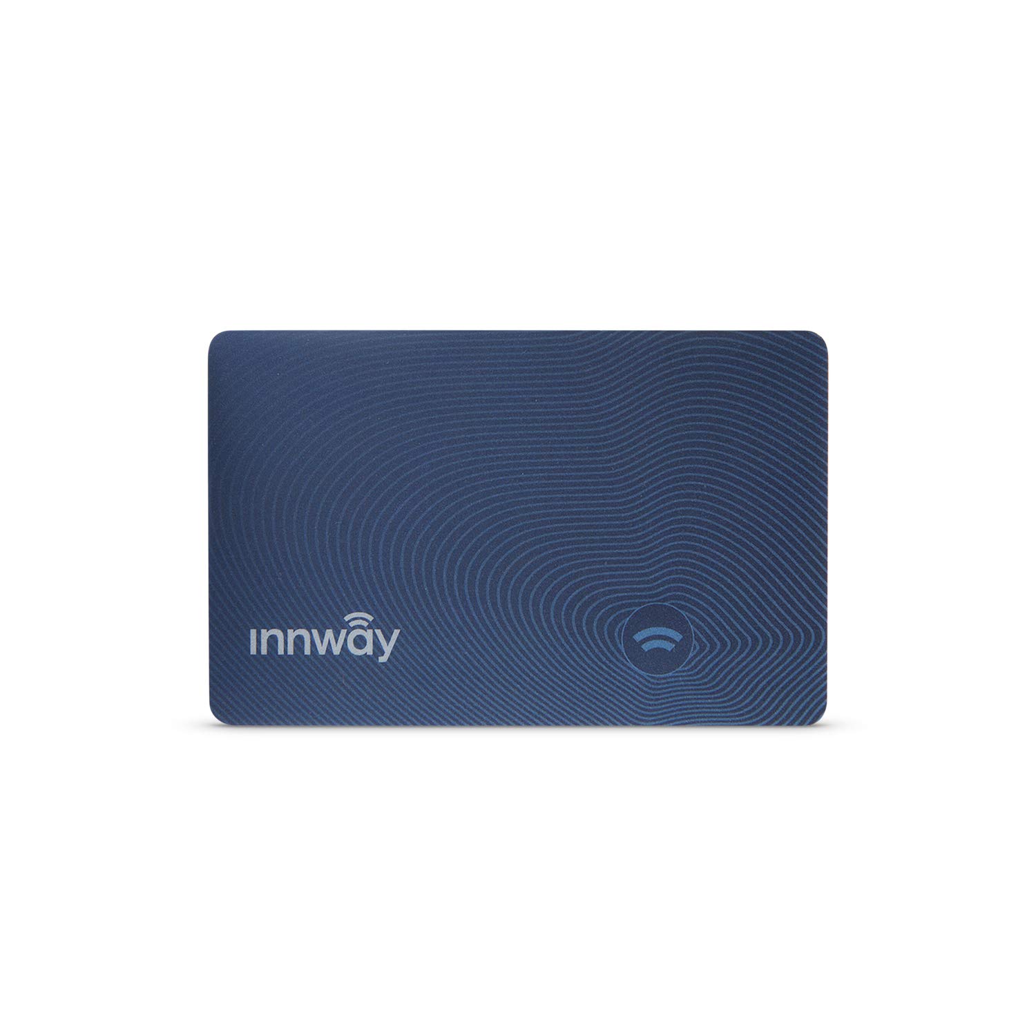 Innway Card Classic - Ultra Thin Rechargeable Bluetooth Tracker Finder for Android. Find Your Wallet, Bag, Backpack, Keys, Laptop, Tablet. (Black)