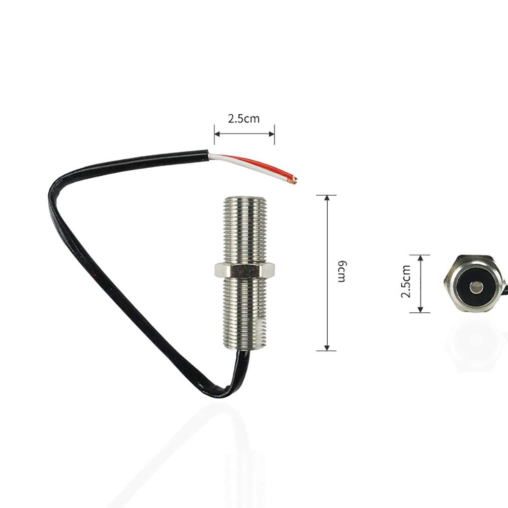 Knowtek MPU MSP6741 Speed Sensor Generator Engine Magnetic Pickup M18*1.5 2A