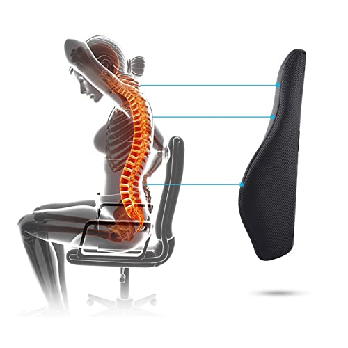 KIFRAL Neck Pillow Lumbar Support Pillow; Memory Foam Chair Cushion to Support Waist Accessories Car Pillow Memory Foam Pillow