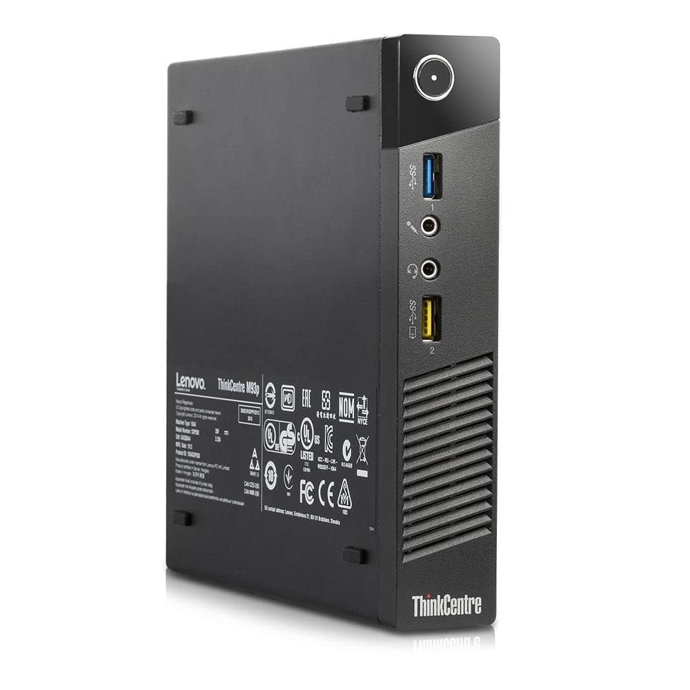 Lenovo M93p Tiny Desktop Thinkcentre Mini PC i5, 16GB RAM, 512GB SSD, WiFi Bluetooth,RGB Backlit Keyboard and Mouse, Windows 10 Pro (Renewed)