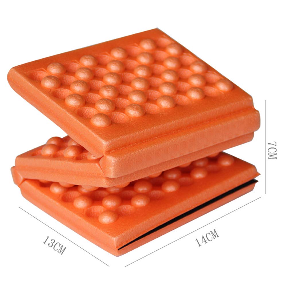 Jiecikou Portable Lightweight Waterproof Folding Mat, Foldable Foam Sitting Pad for Outdoor Activities, Kneeling and Seat Cushion Chair Picnic Mat Army Green