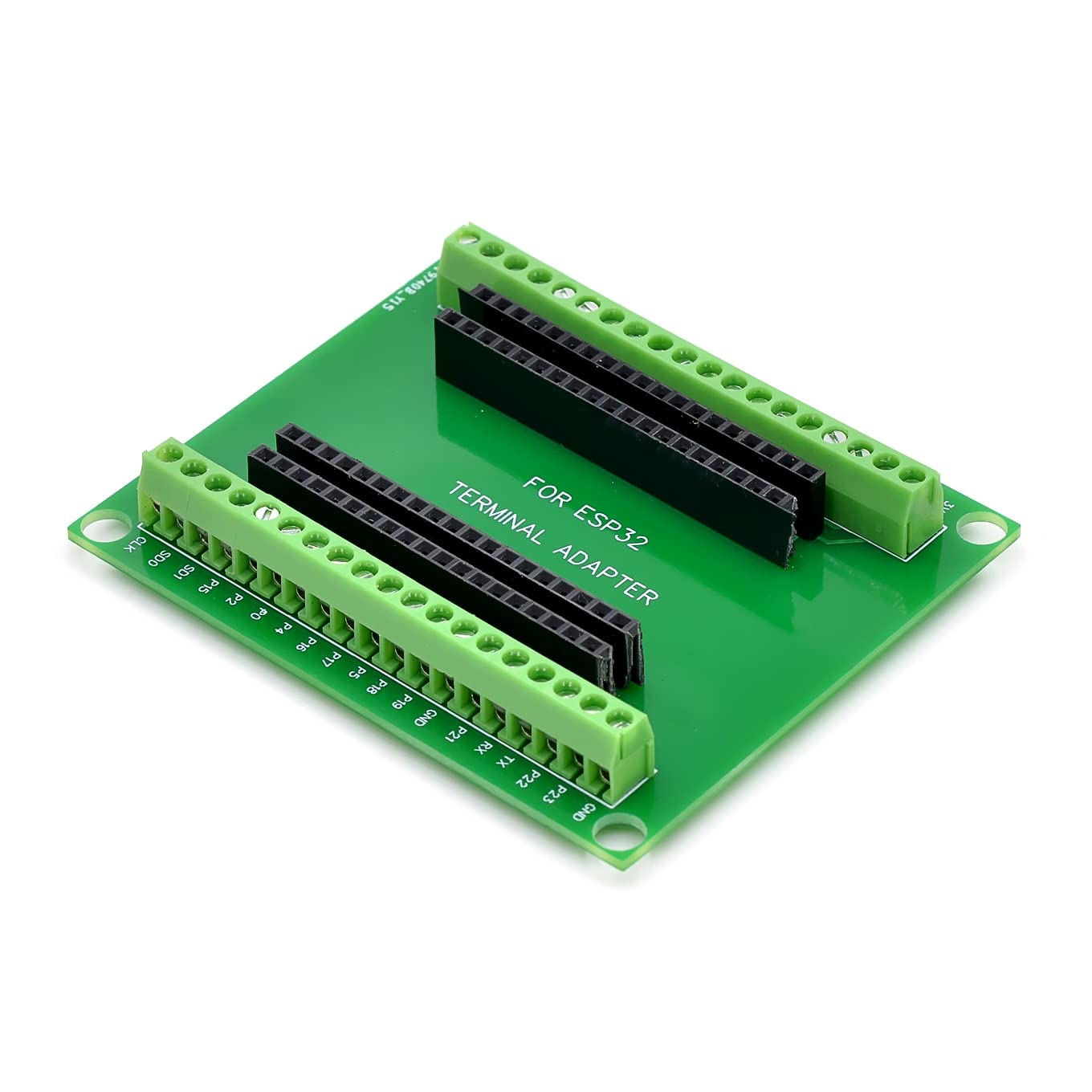 Printer Accesstories 10 pcs ESP-WROOM-32 Microcontroller Development Board ESP32 Expansion Breakout Board GPIO 1 into 2 for 38PIN Narrow Version - (Color: ESP-WROOM-32)