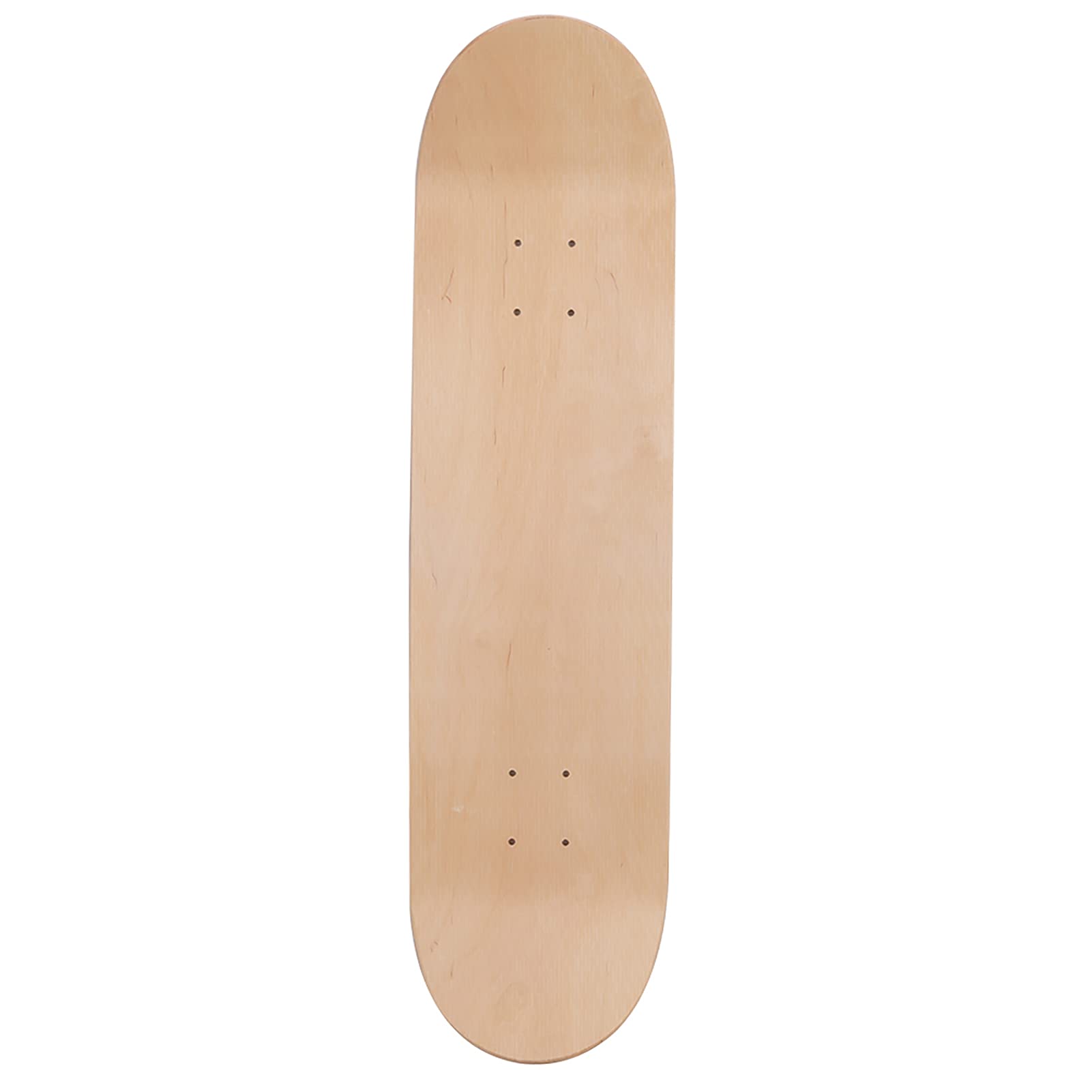 Keenso Wood Skateboard Deck, Maple Wood Blank Double-Warped Skateboard Deck Wooden Concaved Skateboard Deck Concave Board Accessory for Skate Scooter