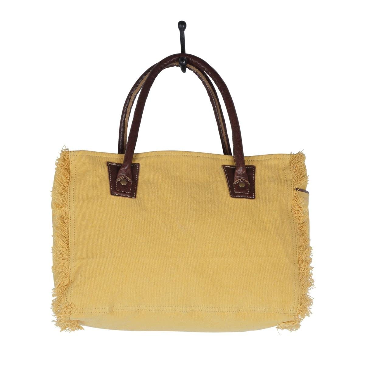 Myra Bag Supine Canvas & Hairon Bag S-4769
