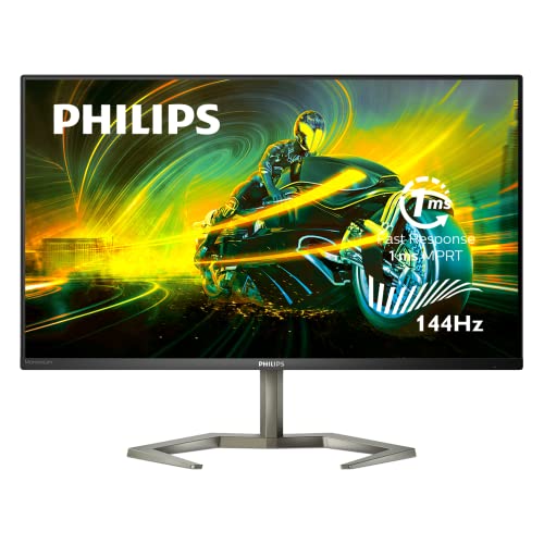 PHILIPS Momentum 32M1N5800A 32” 4K UHD Gaming Monitor, 4K @ 144Hz, 1ms MPRT, FreeSync Premium + G-Sync Compatible, DisplayHDR 400, PBP, PS5 Xbox Switch